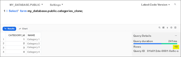 Zero Copy Cloning Snowflake | Snowflake Zero Copy Clone
