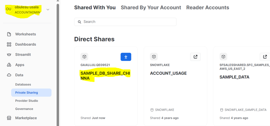 Data sharing in Snowflake | Snowflake Data Sharing